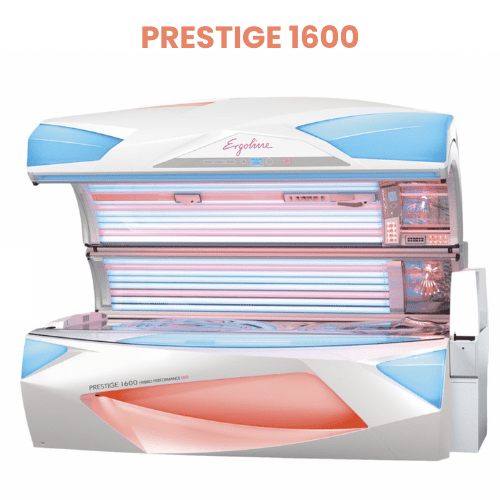 Zonnen met de Ergoline Prestige 1600 zonnebank - Sunsen Zonnestudio